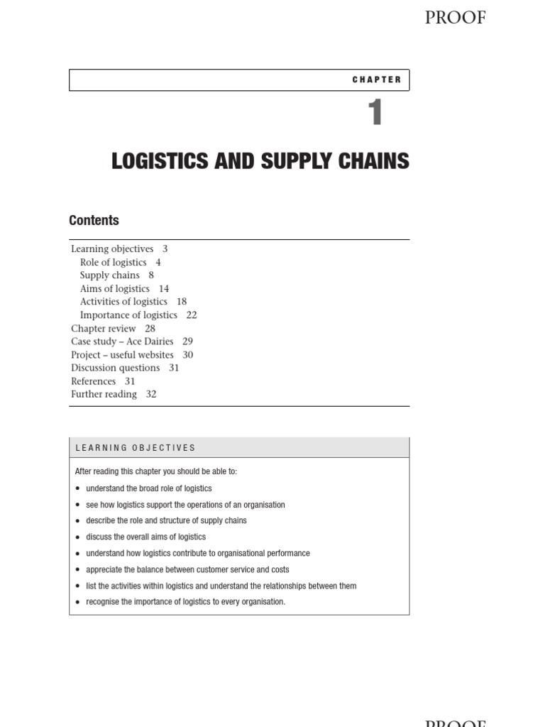 Supply Chains | PDF | Logistics | Supply Chain