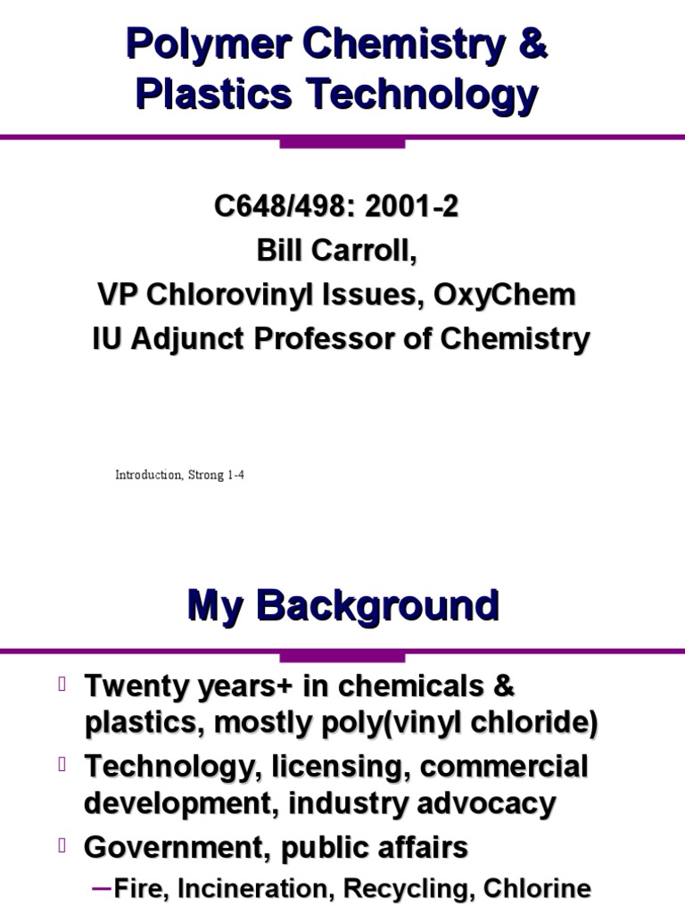 polymer chemistry.ppt | PDF