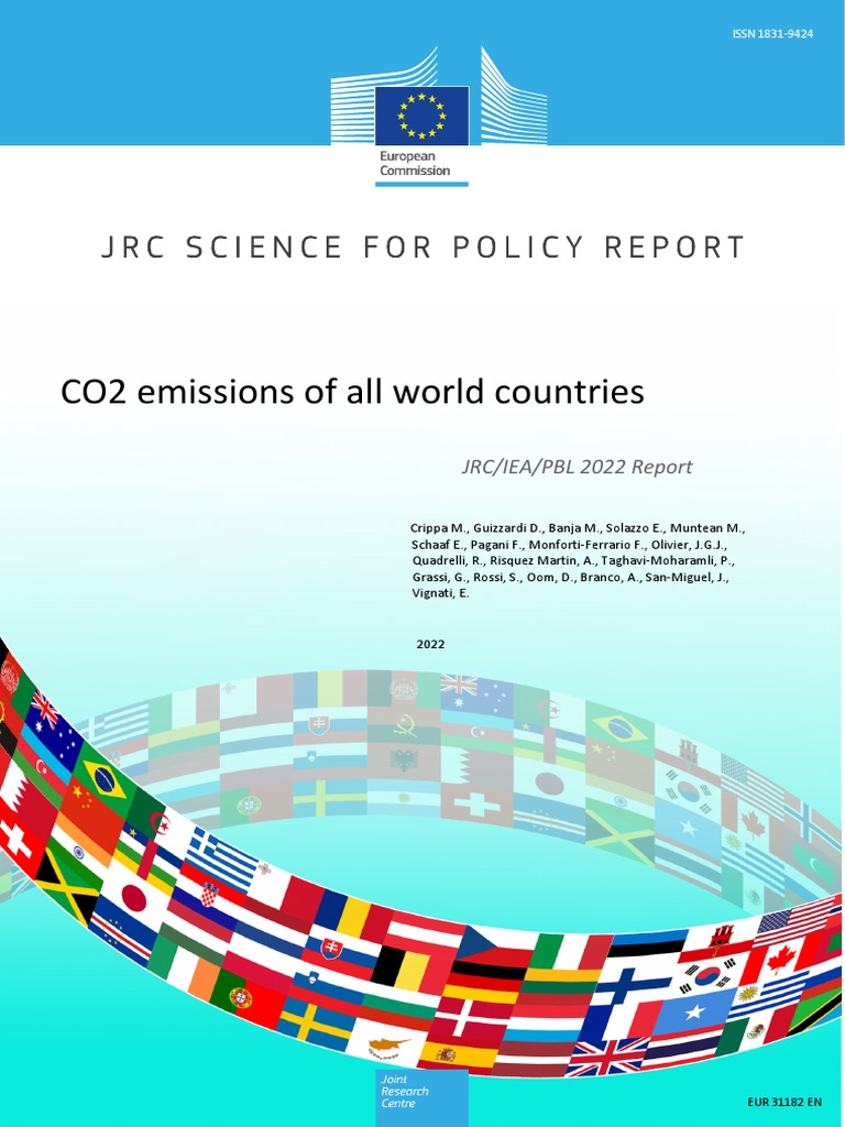 CO2 Emissions of All World Countries 2022 Report PDF | PDF | Climate ...