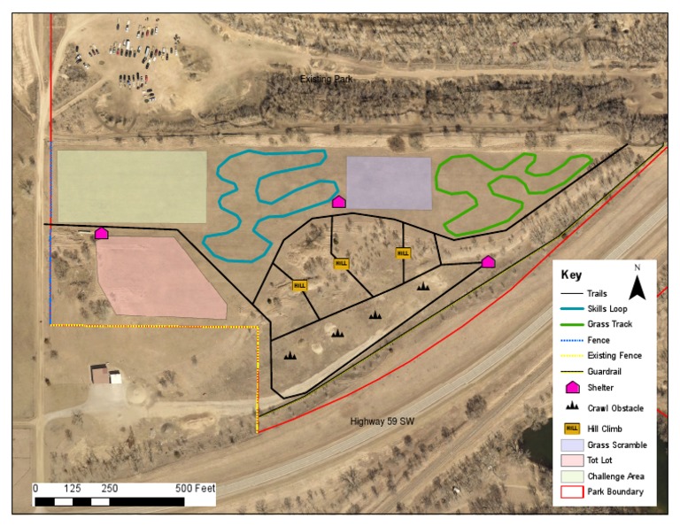 Appleton Off-Highway Vehicle Park Expansion Trails, Challenge Area, Etc ...