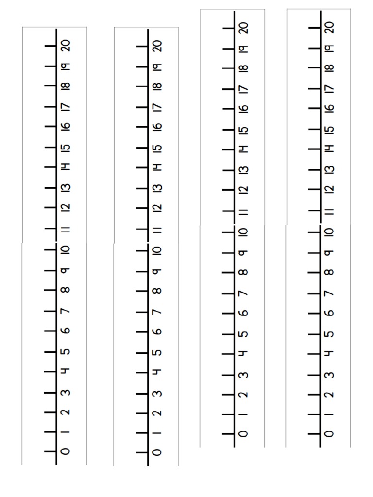 Recta Numerica | PDF