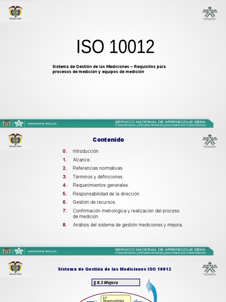 Tema 7-NTC ISO 10012 | PDF