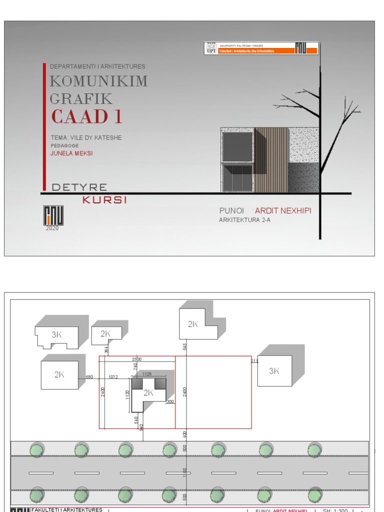 Autocad First Project. | PDF