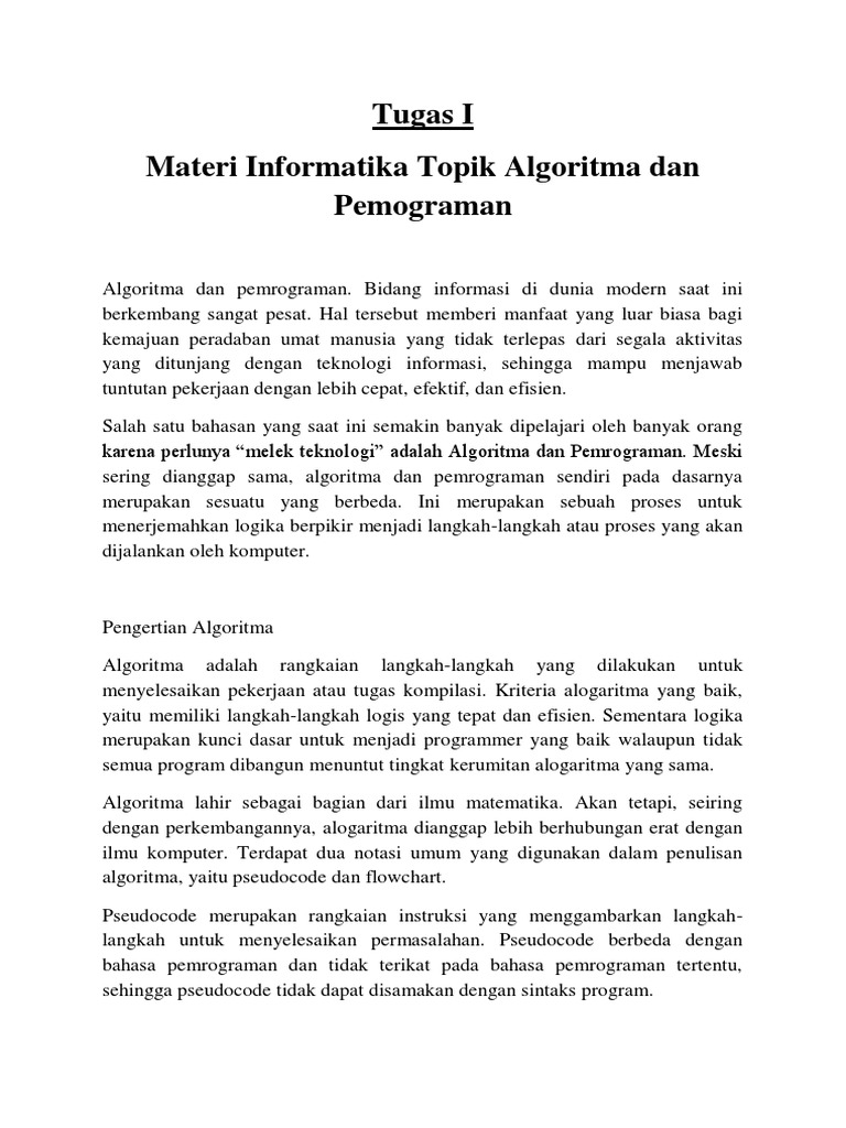 Alogaritma PDF | PDF