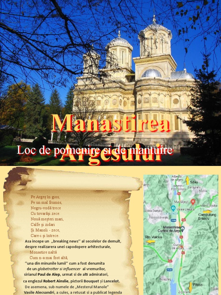 Manastirea Argesului.pptx | PDF
