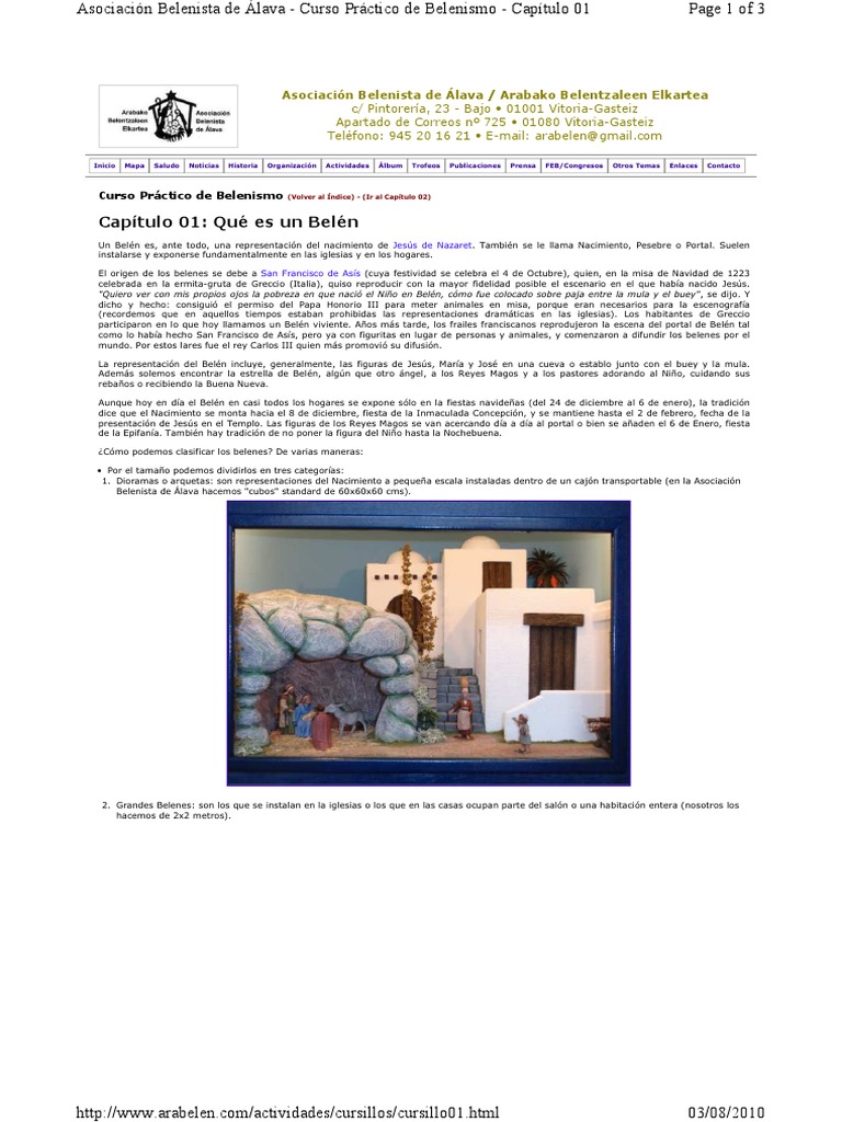 Que Es Un Belen PDF | PDF