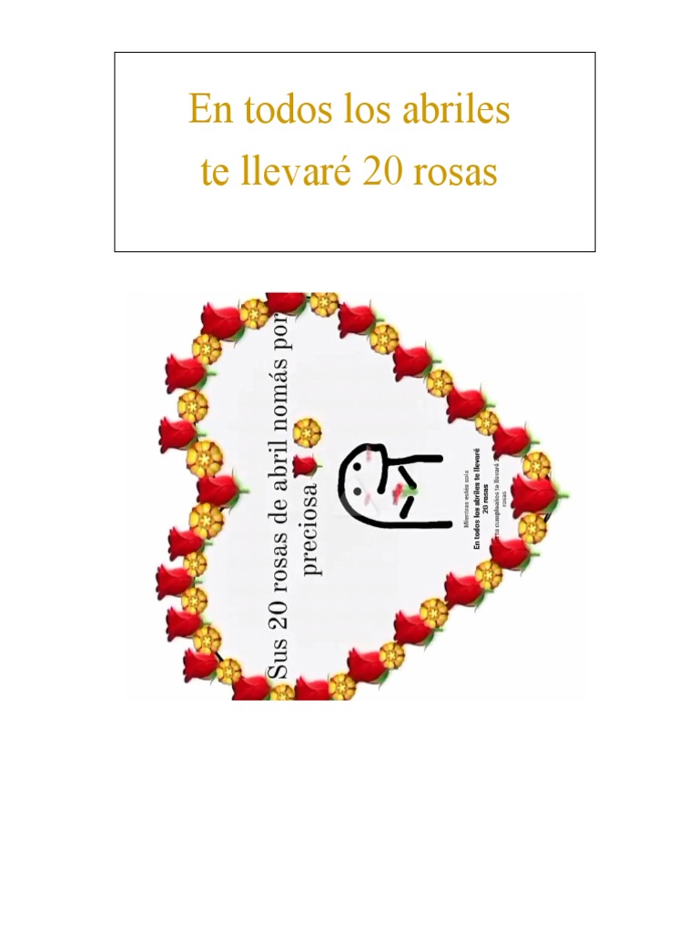 En Todos Los Abriles | PDF