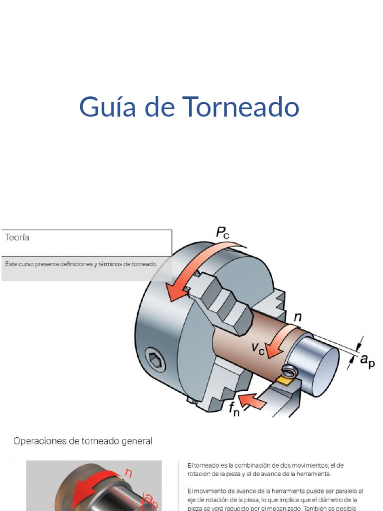 Guia de Torneado | PDF
