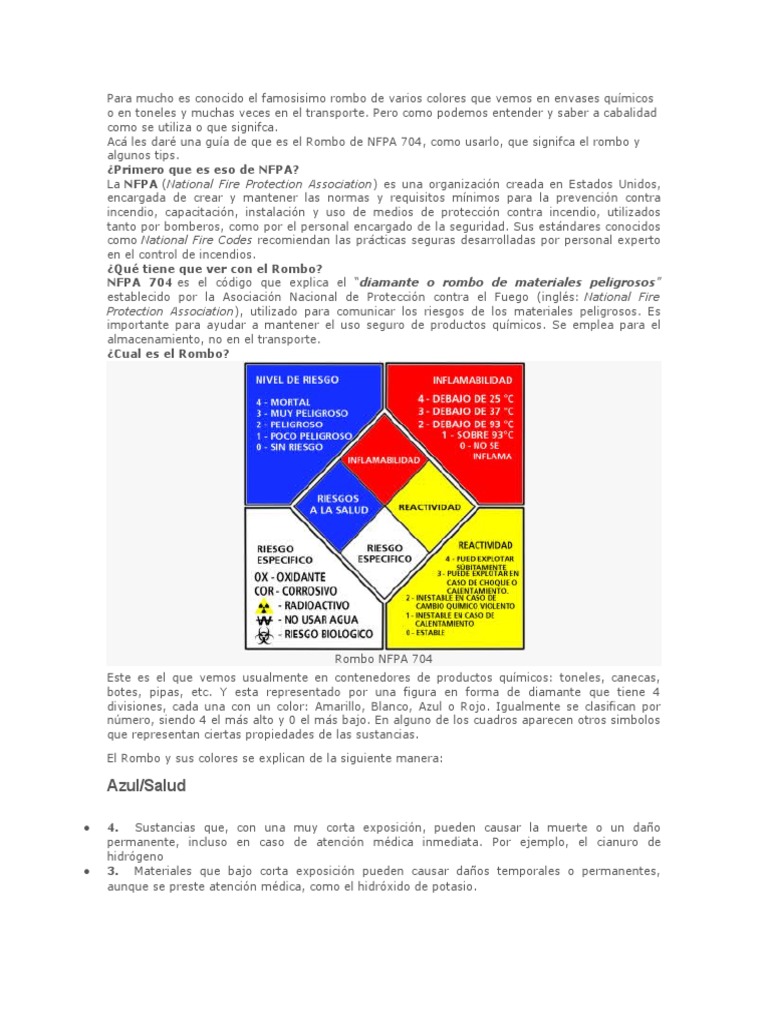 Nfpa Significado | PDF