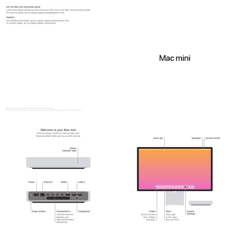 Mac Mini 2023 | PDF