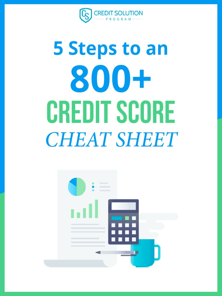 5 Steps to an 800+ Credit Score | PDF | Credit | Finance & Money Management
