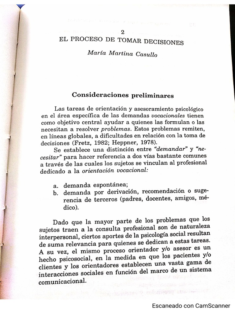 Casullo Capitulo 2 PDF | PDF