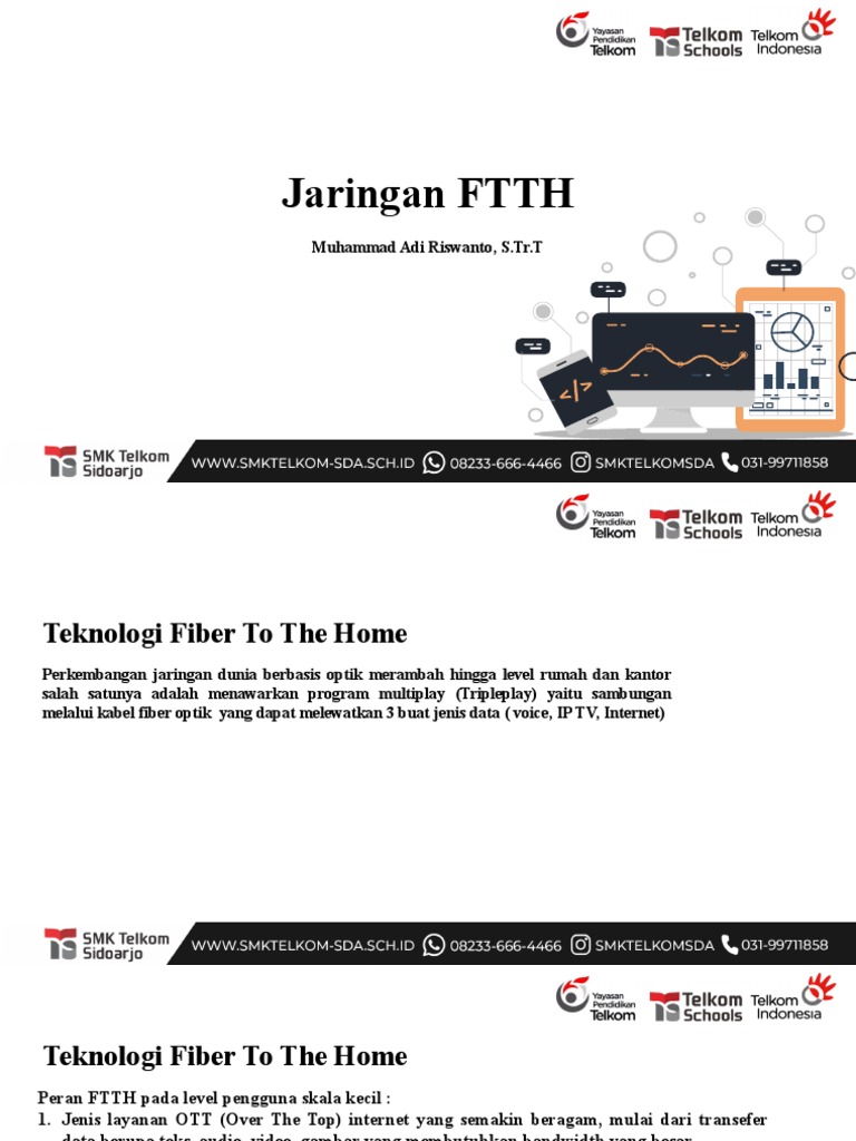 Konfigurasi FTTH | PDF