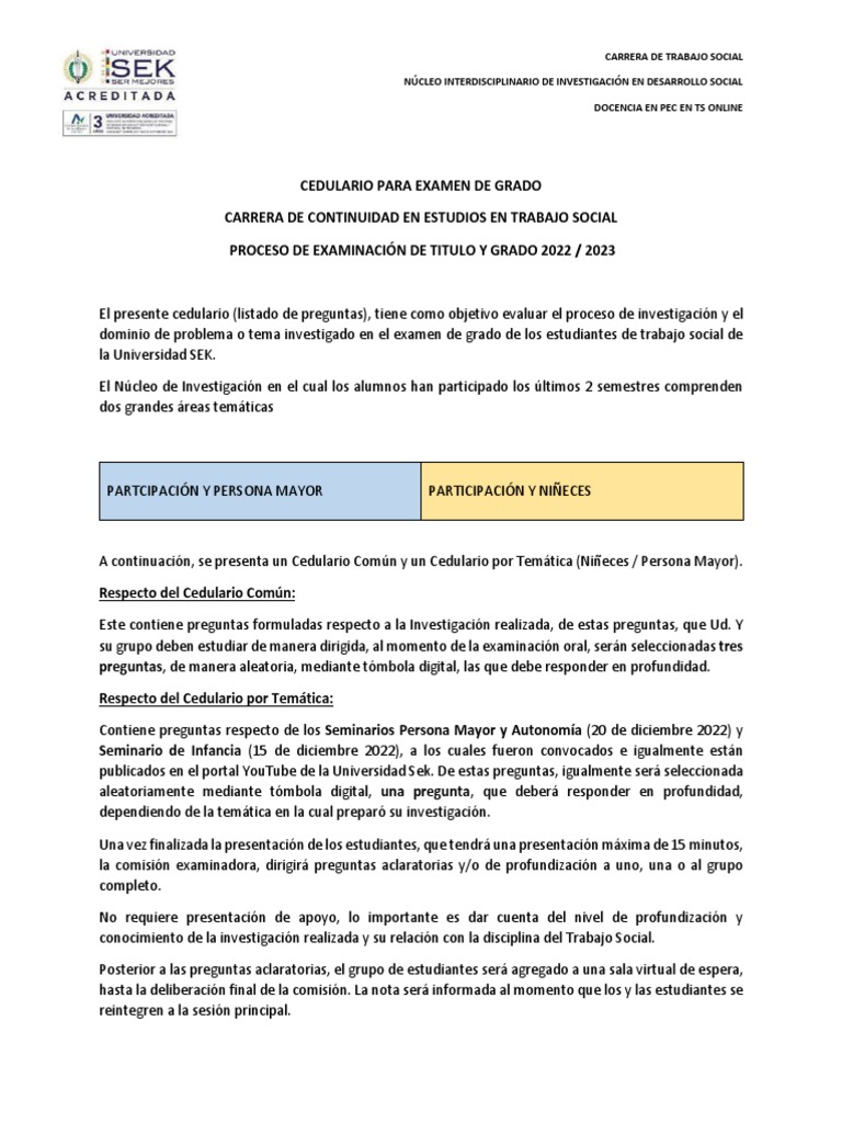 Cedulario Examinacion Programa Pec 2020-2 PDF | PDF