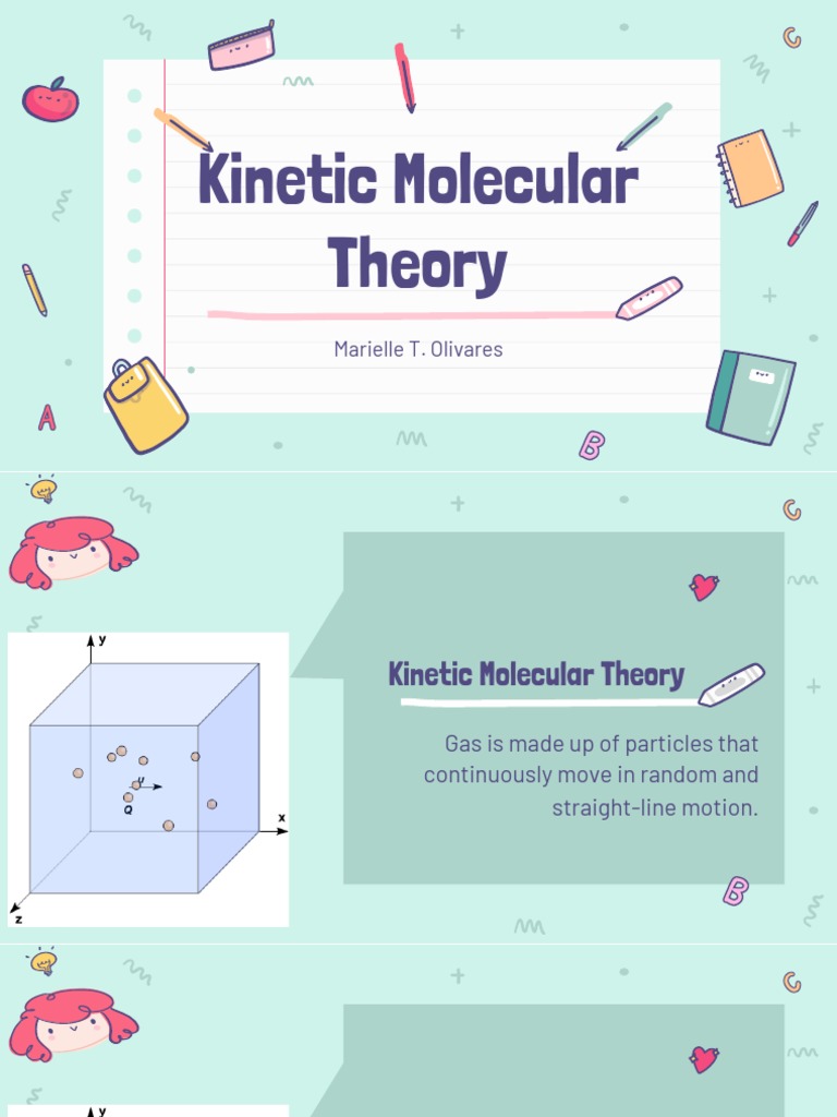 Kinetic Molecular Theory PDF | PDF
