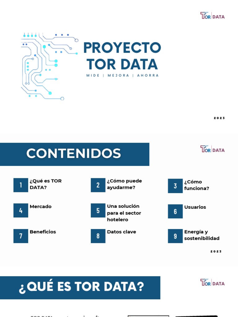 Solución Energética TOR DATA | PDF