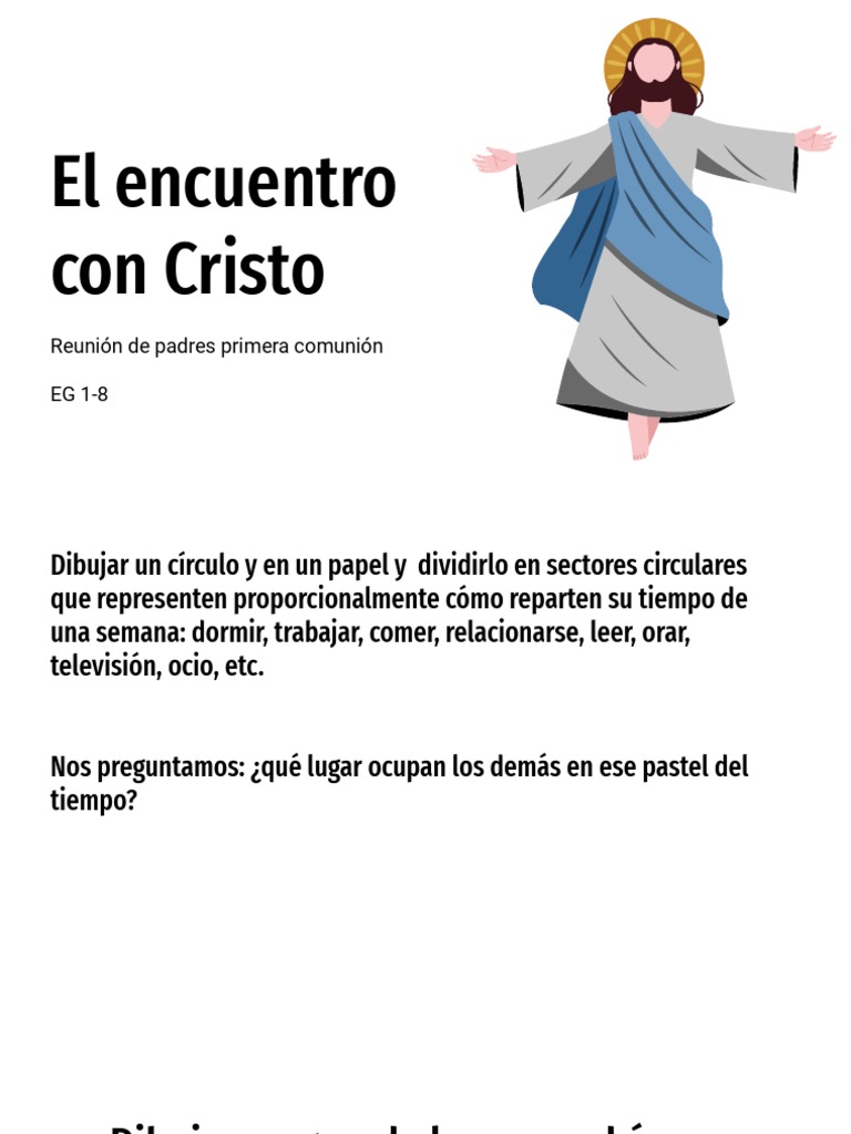 El Encuentro Con Cristo | PDF