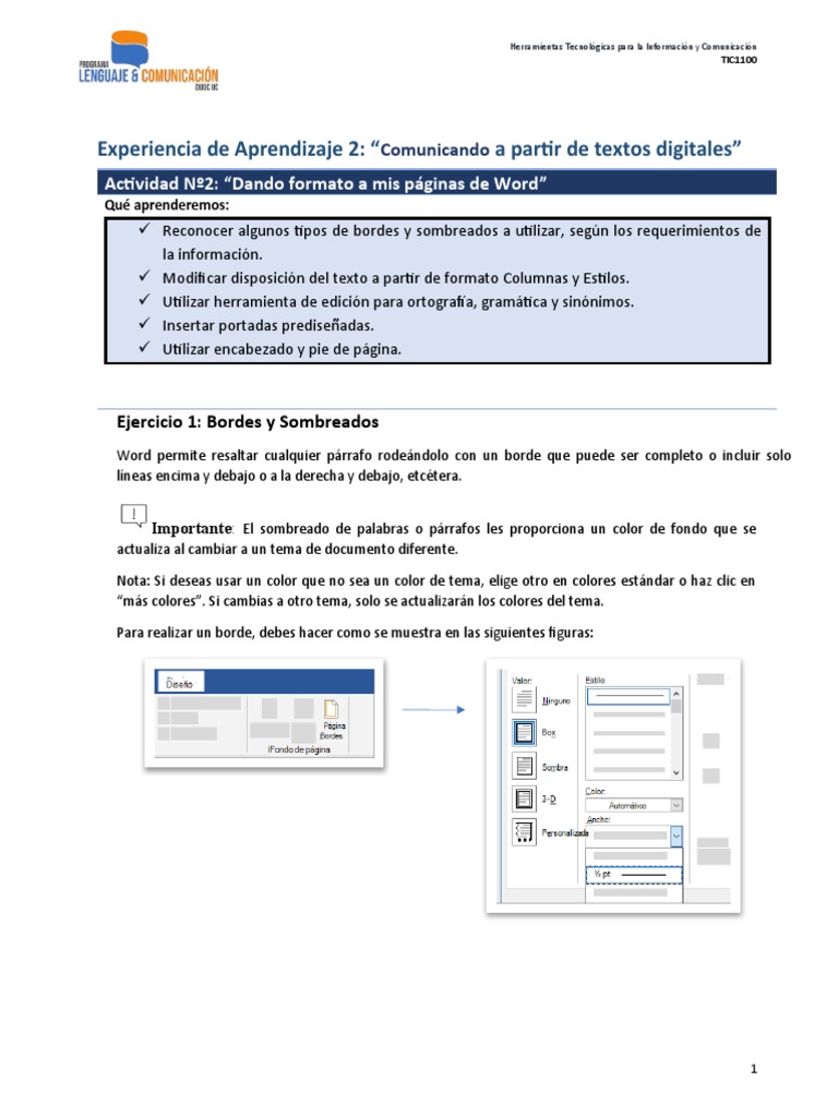 TIC1100 - EA2 - Actividad 2 | PDF