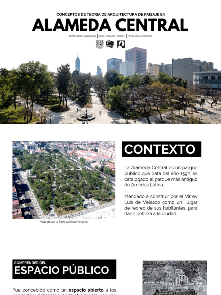 Historia y Valor de la Alameda Central | PDF