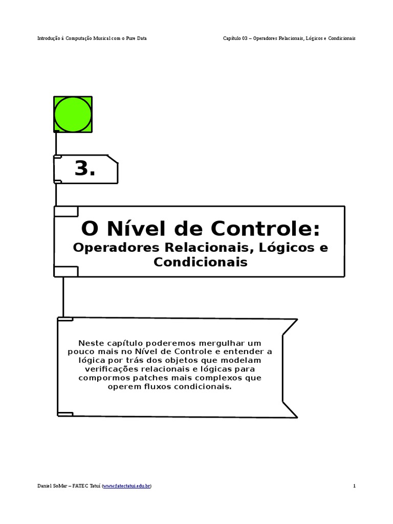 03 - Operadores Relacionais, Lógicos e Condicionais PDF | PDF | Algoritmos | Lógica