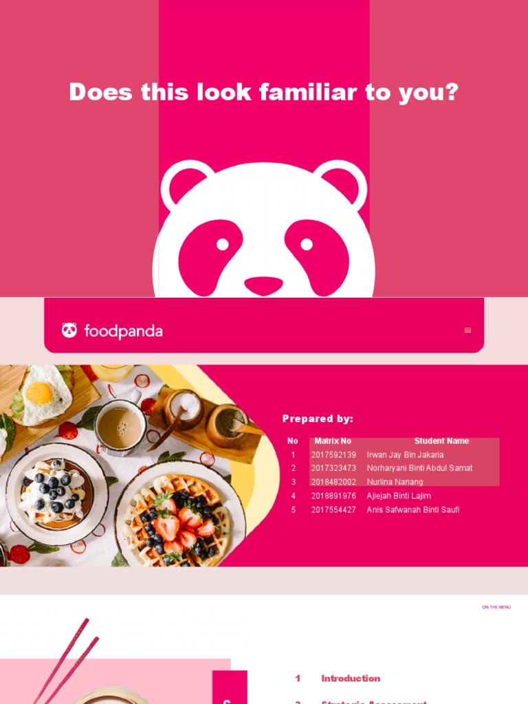 Food Panda | PDF | Swot Analysis | Business Economics