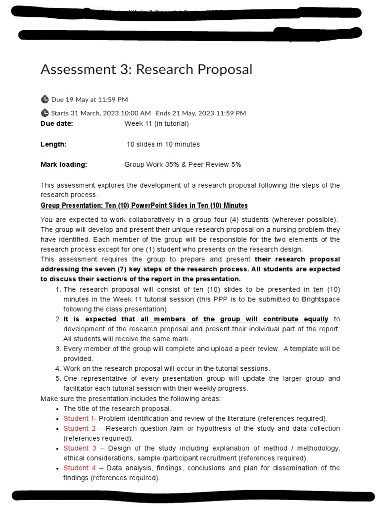 Research Proposal Questions PDF | PDF | Peer Review | Methodology