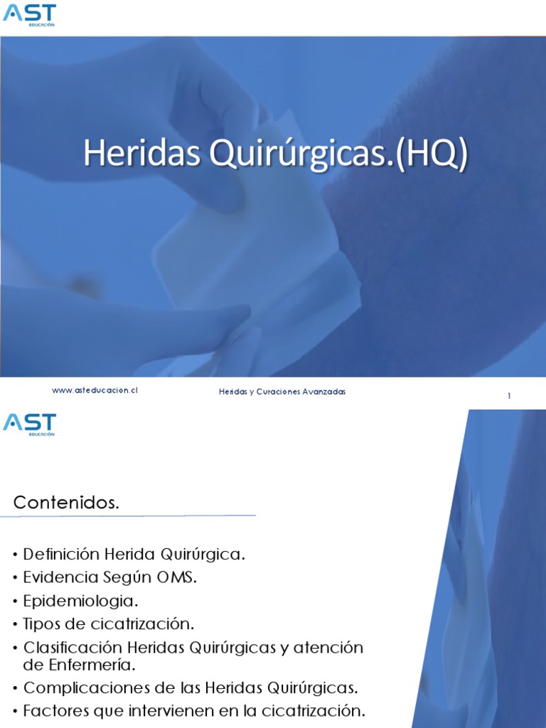 Heridas Quirurgicas PDF | PDF | Herida | Cirugía