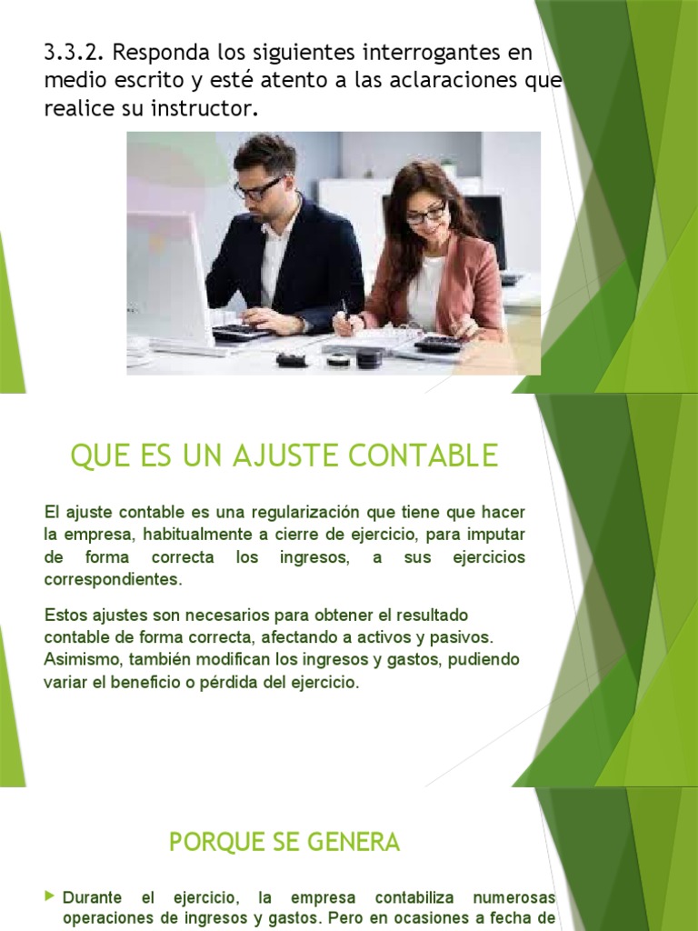 Ajuste Contable | PDF