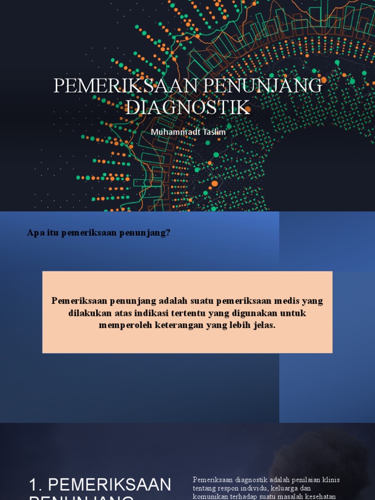 Pemeriksaan Penunjang Diagnostik | PDF