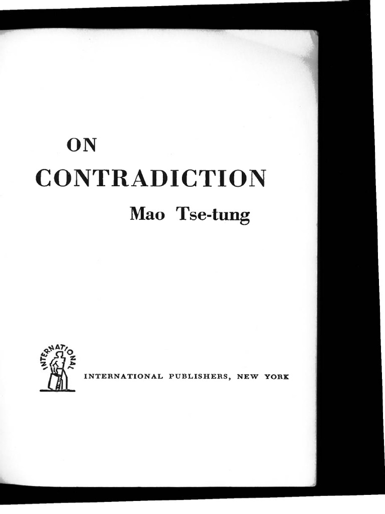 On Contradiction PDF | PDF | Philosophy | History