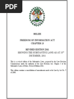 Constitution of Belize | PDF