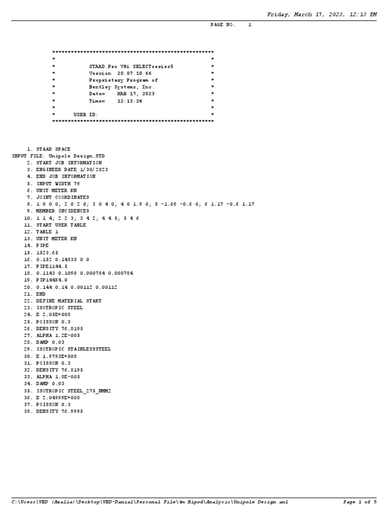 Unipole Design Output | PDF | Computer Science | Software