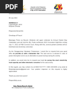 Fuel Request Letter | PDF