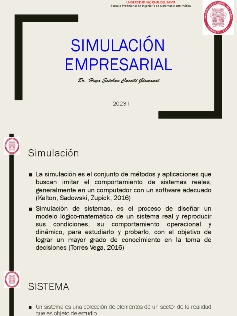 Simulación Empresarial: Métodos y Aplicaciones | PDF | Negocios