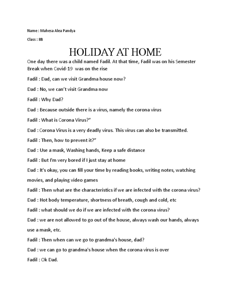 Kids' Guide to Staying Safe at Home | PDF