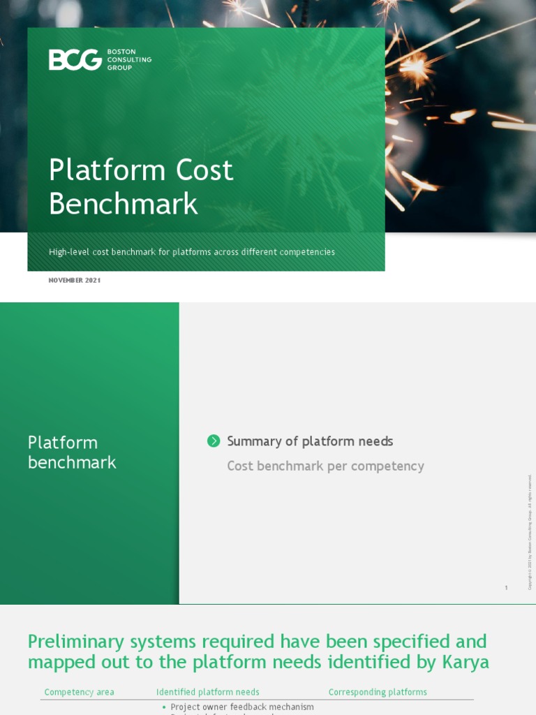 Platform Cost Benchmarking Vsent PDF | PDF | Customer Relationship ...