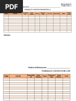 Formato de Comanda para Restaurante | PDF