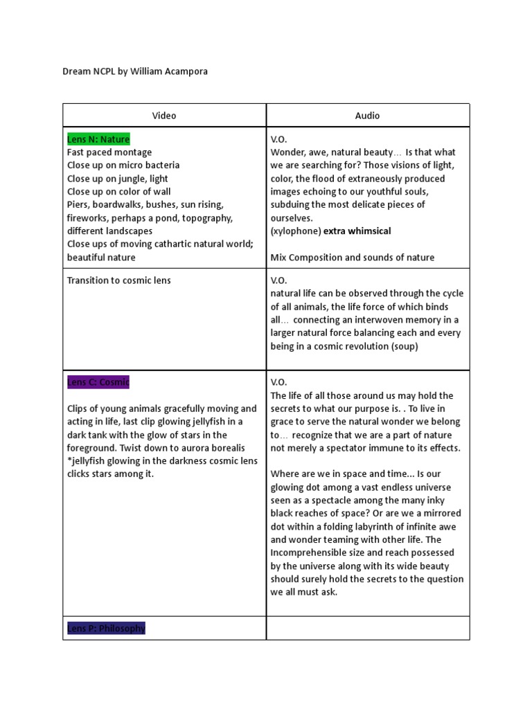 Film Festival Script | PDF