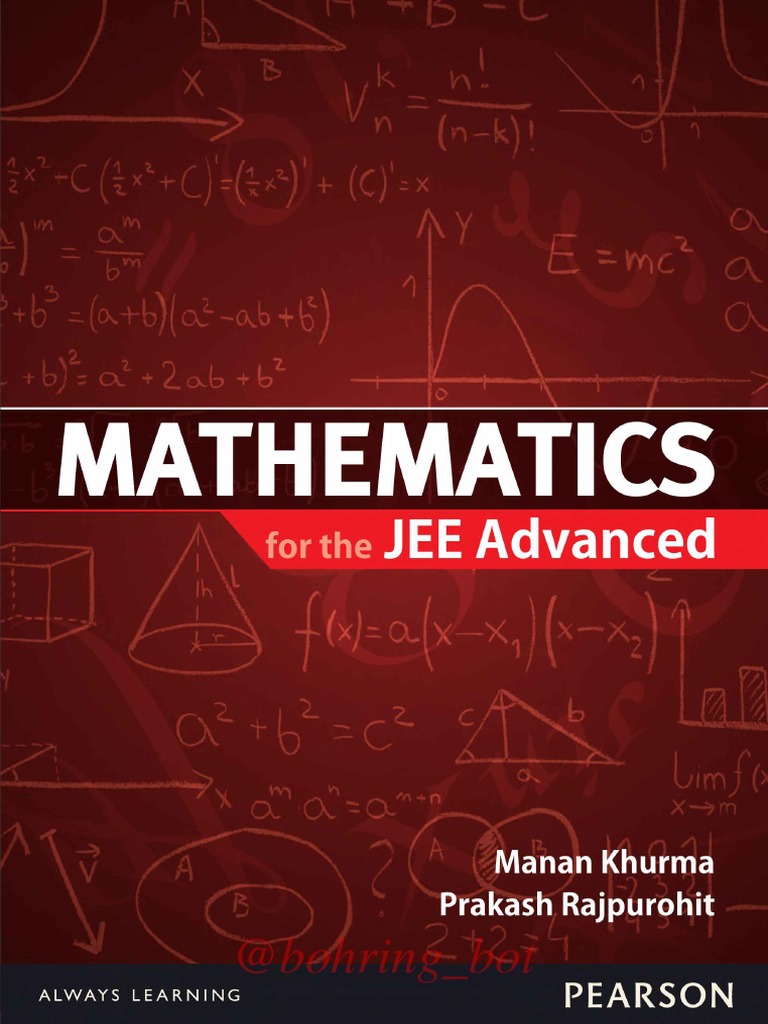 Pearson Mathematics JEE Advanced PDF | PDF
