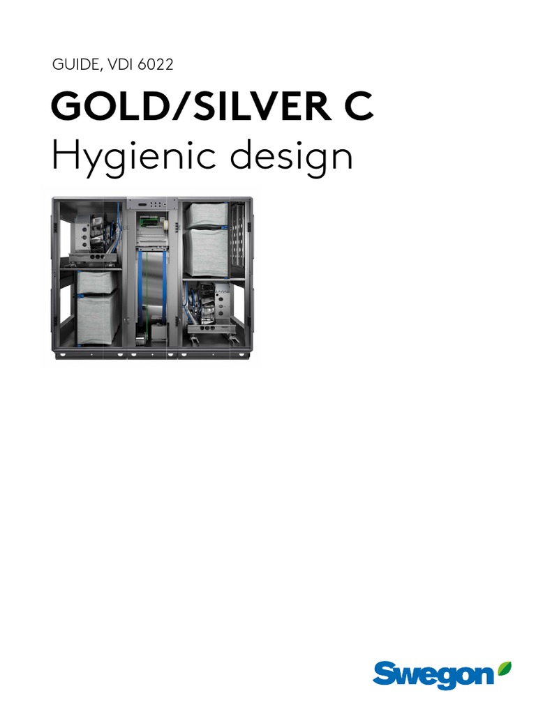 GUIDE, VDI 6022 - GOLD - SILVER C Hygienic Design - Swegon PDF | PDF | Heat Exchanger | Building ...
