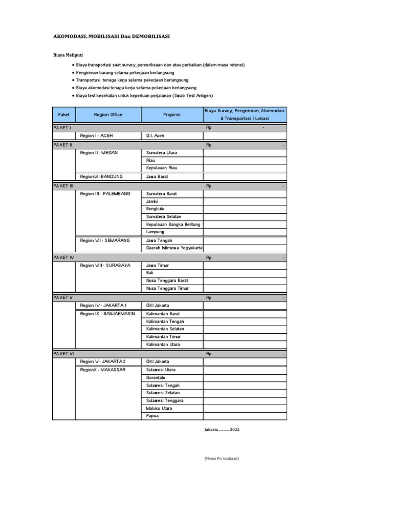 RAB Rollout Standarisasi BSI 2022 Rev Final 2 (SAG INTERIOR) | PDF
