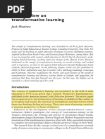 Transformative-Learning Theory To Practice Mezirow-1997 PDF | PDF ...