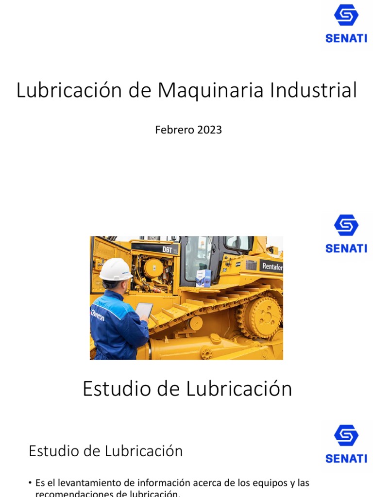 Lubricación de Maquinaria Industrial - Estudio de Lubricación PDF | PDF