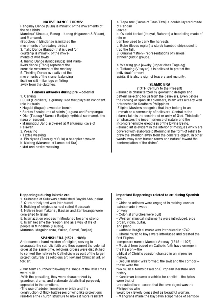 Native Dance Forms | PDF