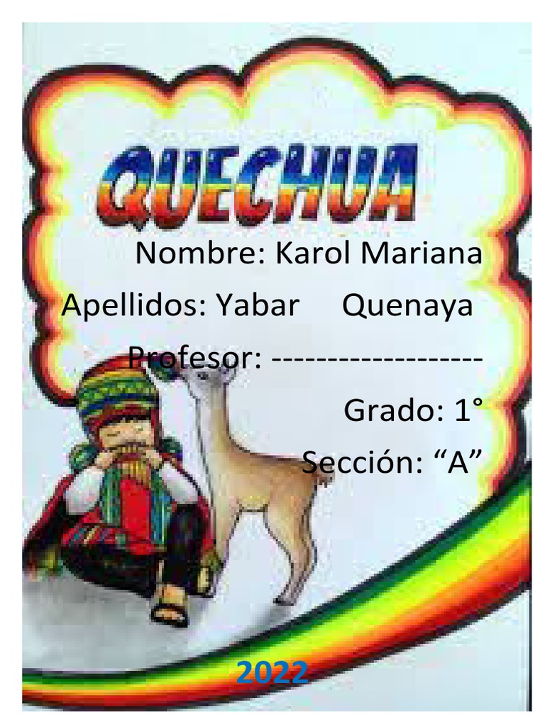 Caratula Quechua | PDF