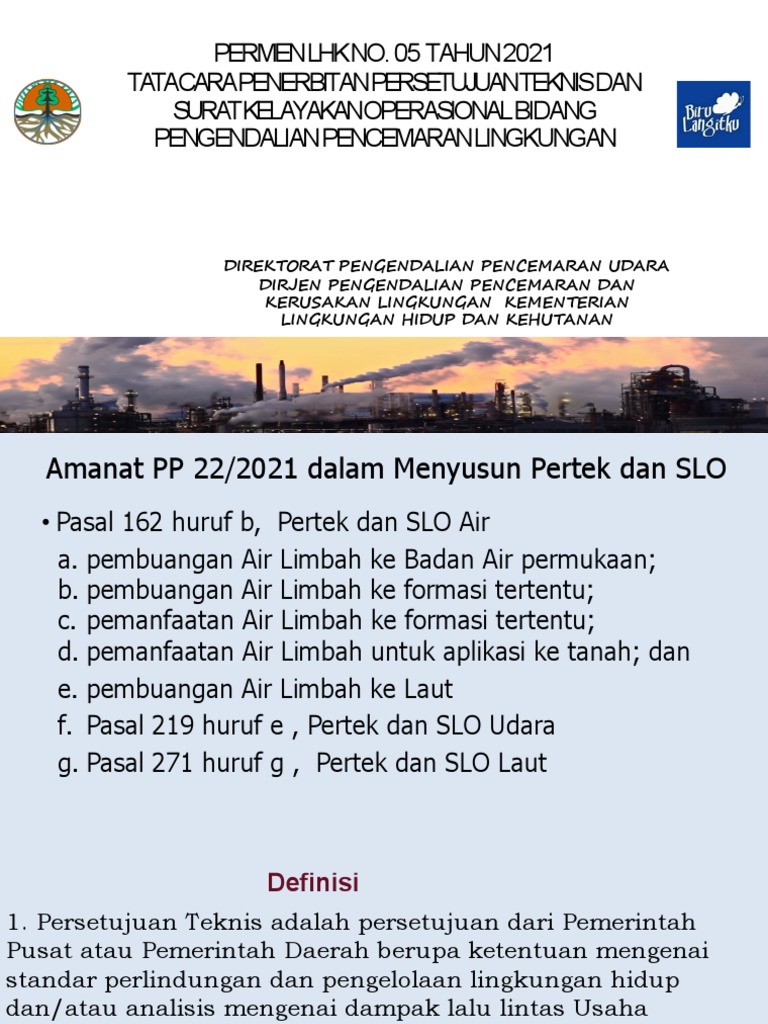 Pertek Di DLH Jawa Barat 10 Februari 2022 PDF | PDF