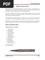 Essential Marking Tools for Metalwork | PDF | Sheet Metal | Machining