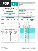 Barkley Deficits in Executive Functioning Scales | PDF | Self-Improvement