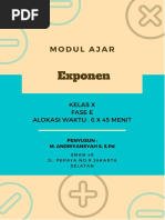 Modul_Ajar_Eksponen_Kelas10_FaseE | PDF