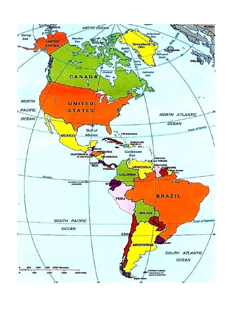 Mapa Americano | PDF